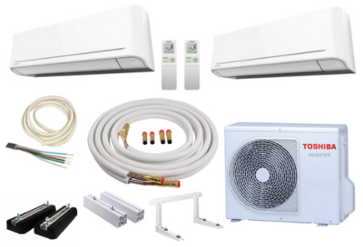 Clim et chauffage bi split pour chambre et salon sans mise en service ...