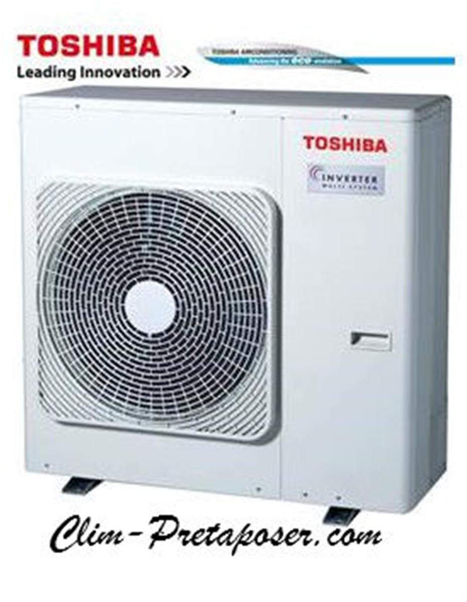 Climatisation réversible multi split avec 4 surfaces différentes