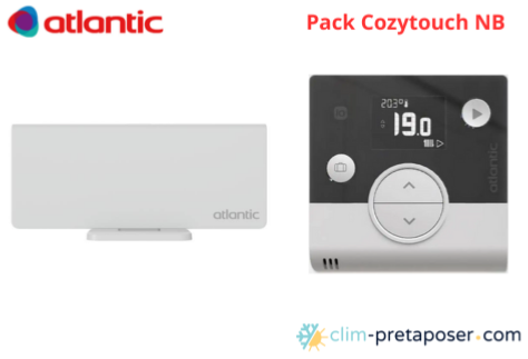 Pack Cozytouch NB A.I Atlantic avec NAVILINK A 59 NB + BRIDGE COZYTOUCH ...